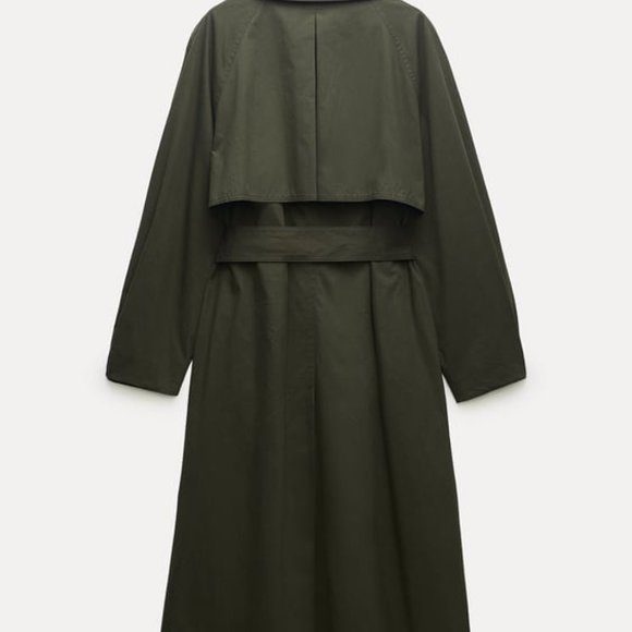 Zara | Jackets & Coats | Nwt Zara Water Repellent Trench Zw Collection S M | Poshmark
